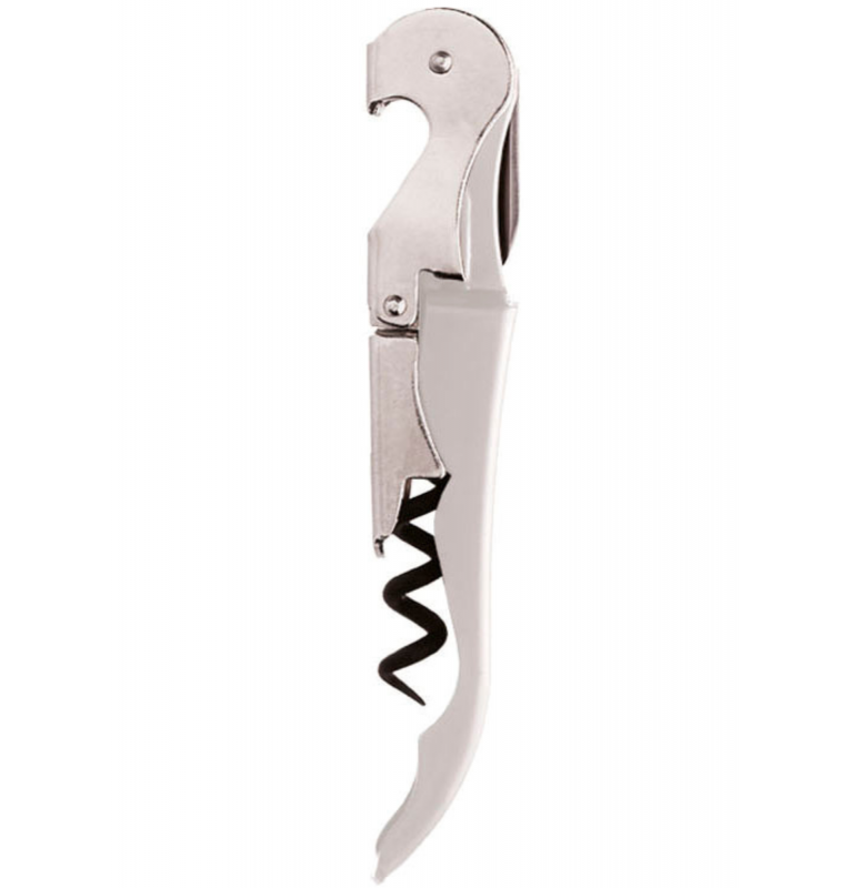 Тирбушон Pulltap's с двоен лост бял 11790100